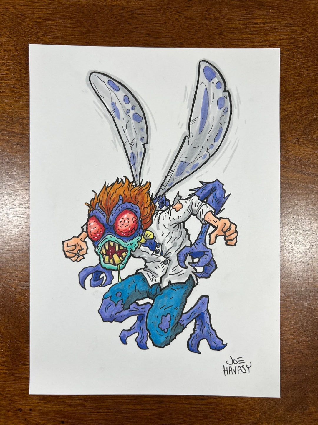 Baxter Stockman Original Drawing - Etsy