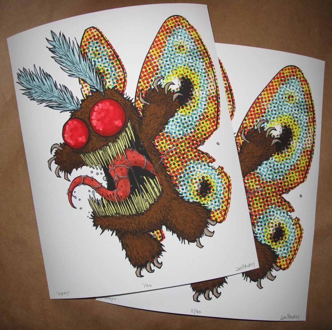 Mothy LIMITED Edition Print - Etsy