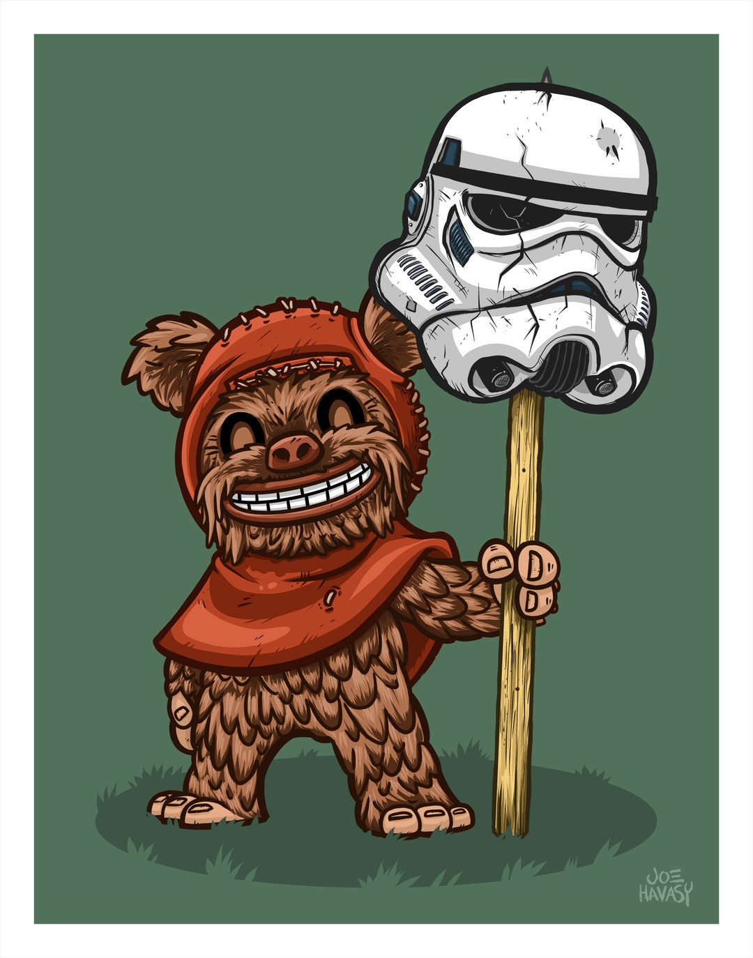 Yub Nub Ewok Print - Etsy