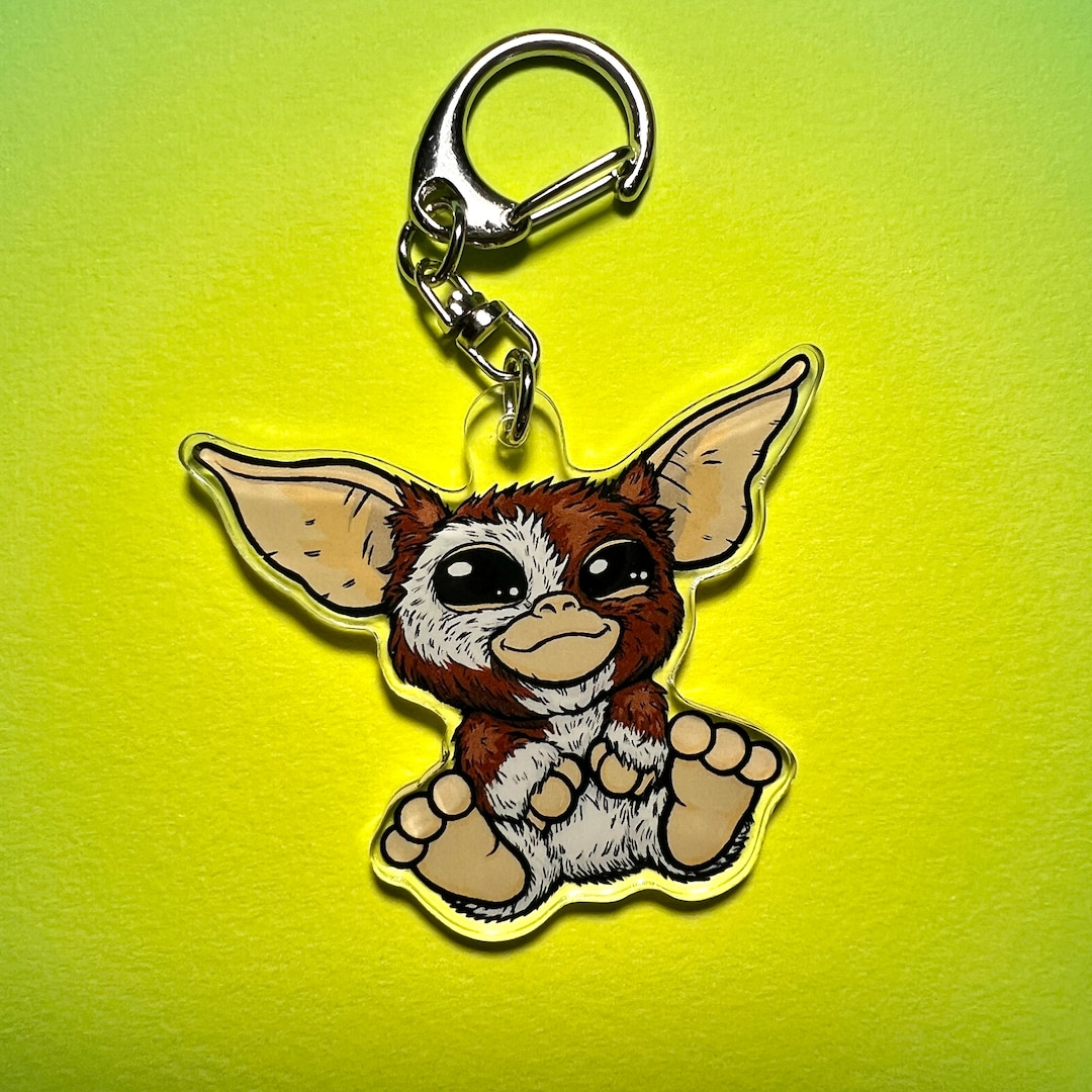 Gizmo Acrylic Charm or Keychain - Etsy