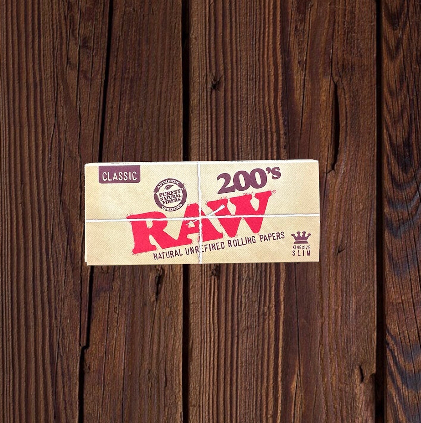 RAW 200's Classic King Size Slim Rolling Paper - Etsy