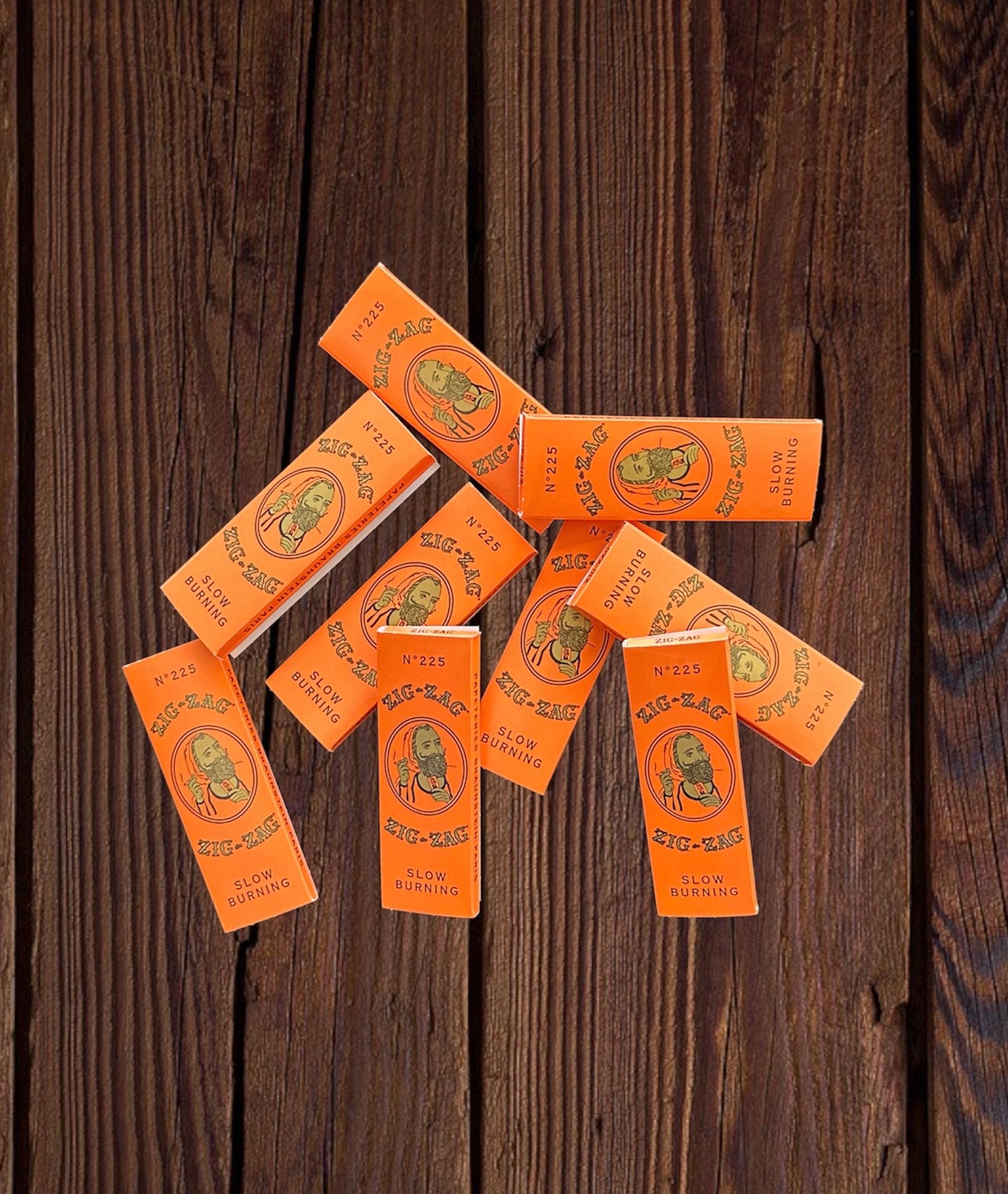ZIG-ZAG Orange No 225 1 1/4 Size Rolling Papers - Etsy