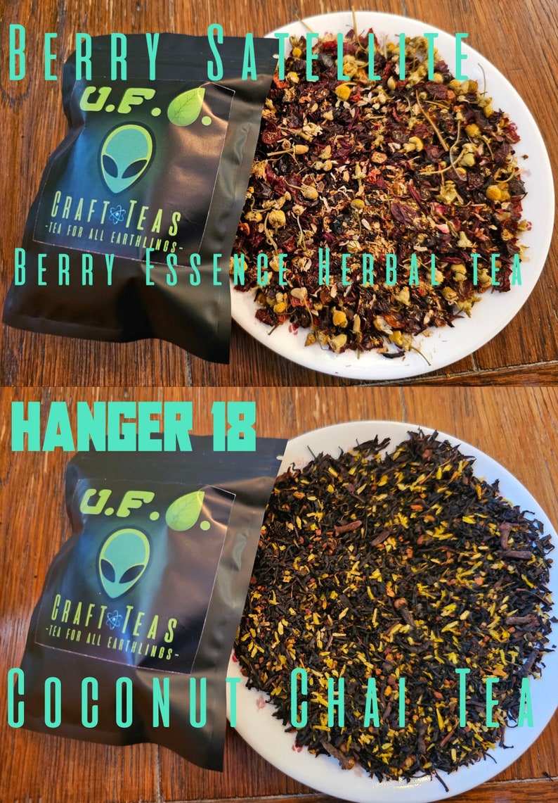 UFO Tea Sampler Selection / Create Your Own Sample Set / Discounted Tea ...