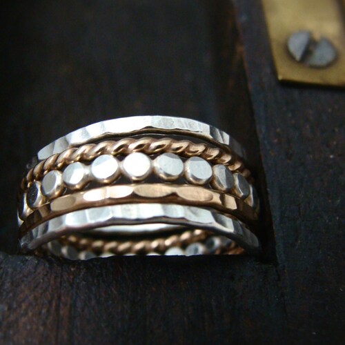 Gold Spoon Ring Solid Gold Spoon Ring Spoon Rings Gold | Etsy