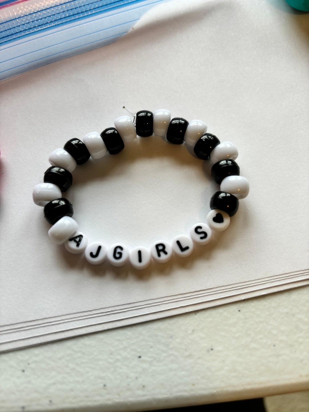 Nick, Aj , Brain Kevin and Howie Girl Bracelets - Etsy