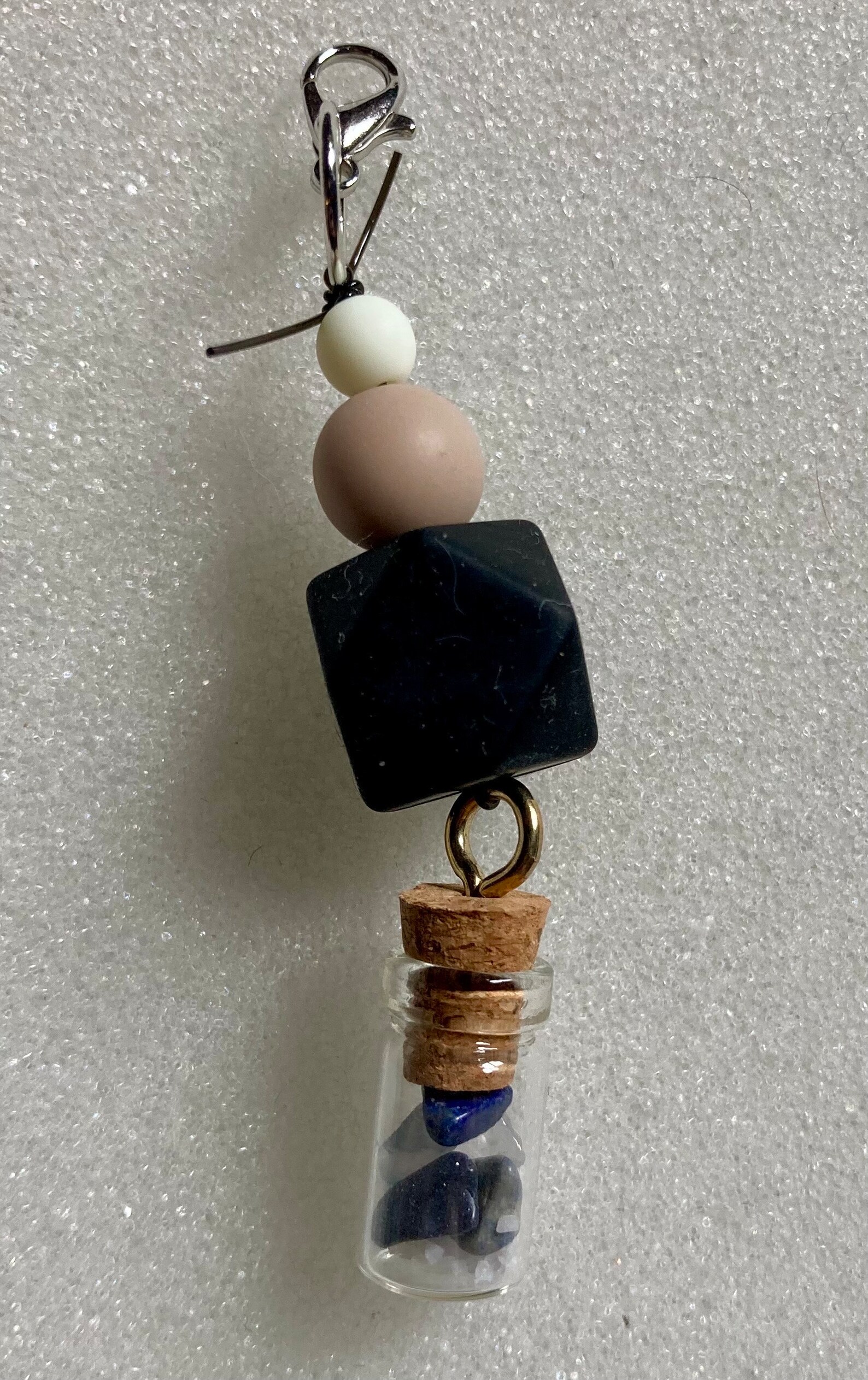 Mini Glass Jar Keychains - Etsy