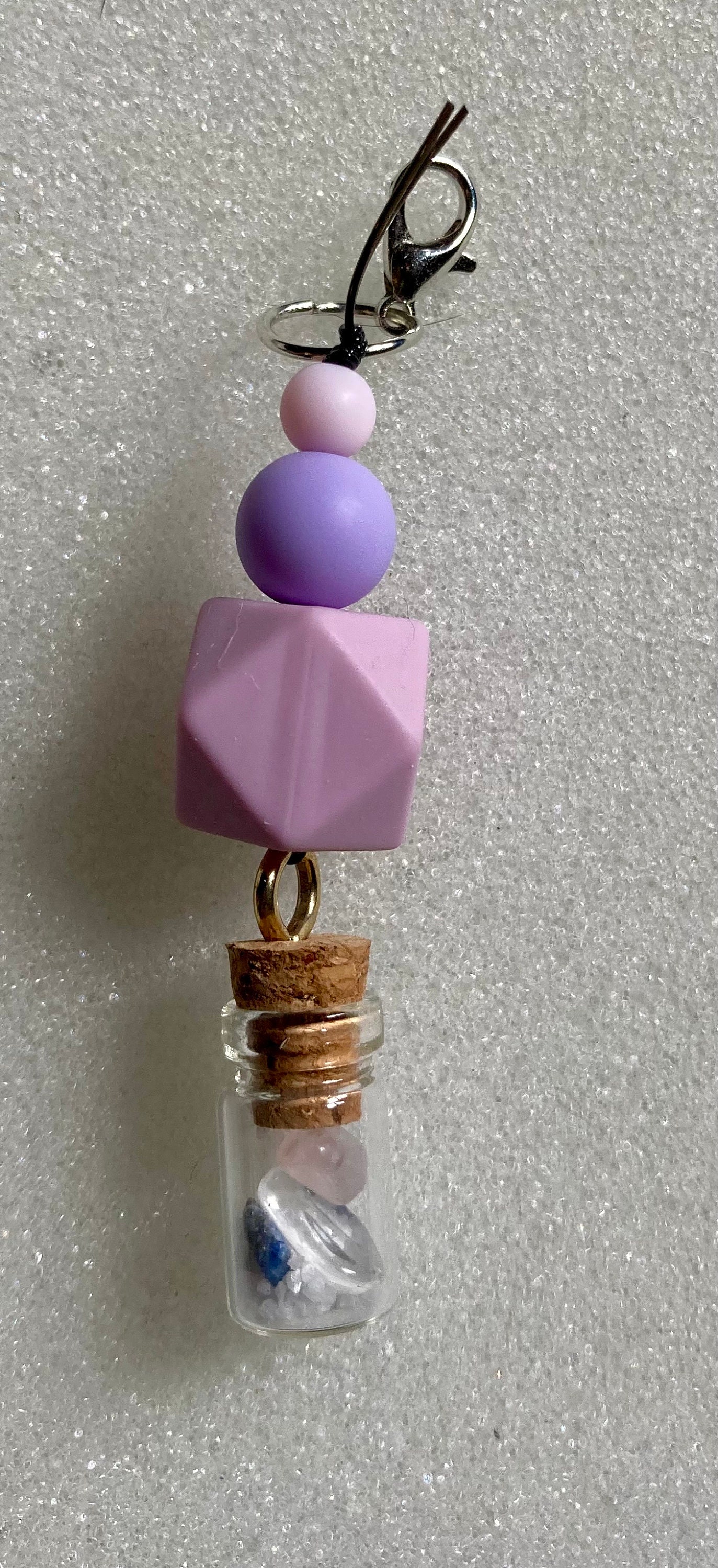 Mini Glass Jar Keychains - Etsy