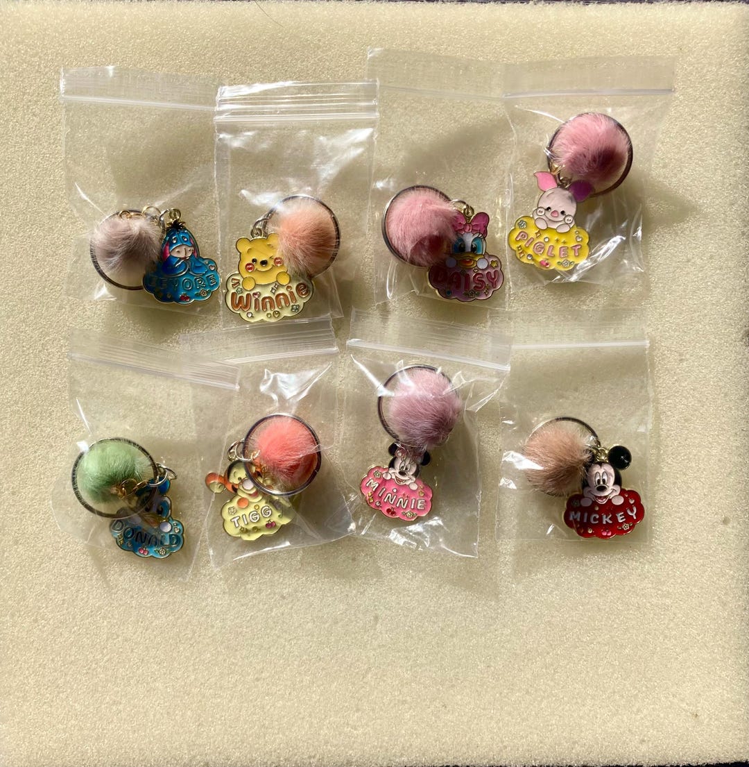 Disney Character Keychains - Etsy