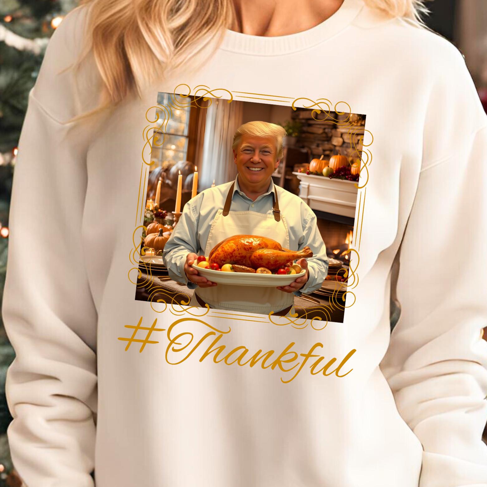 Trump Thanksgiving PNG Digital Download File Clipart Trump 2024 MAGA ...