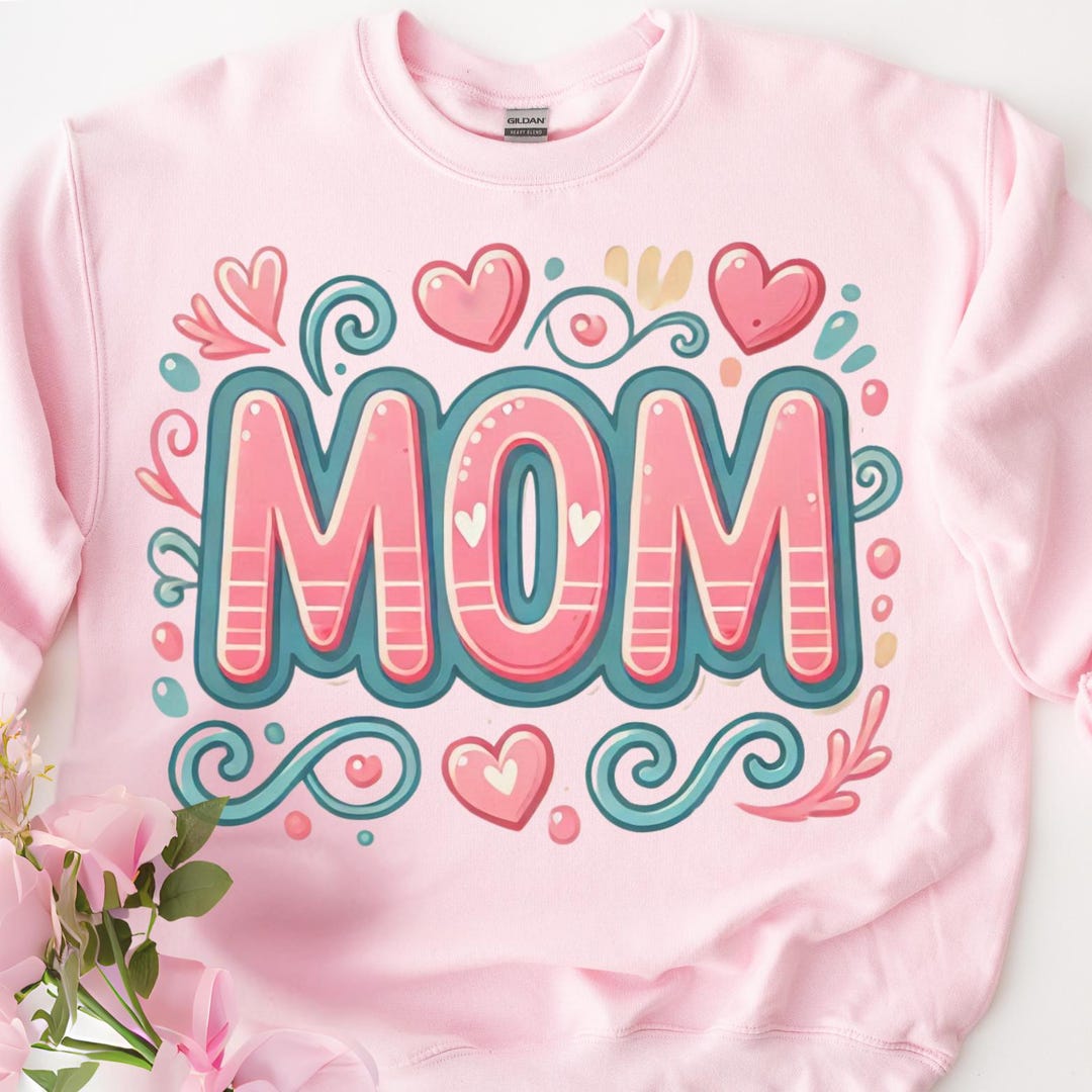 Pink Mom Png Retro Png Mom Png Pink Coquette Png Valentines Day Png ...