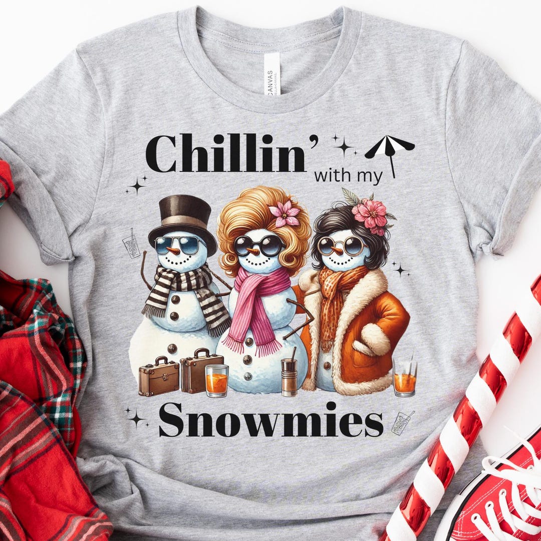 Snowman Squad Goals Png Merry Christmas PNG Digital Download, Clipart ...