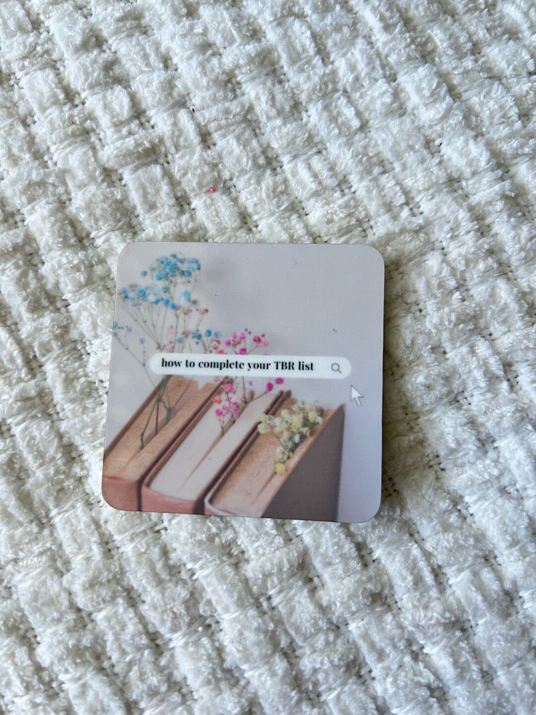 TBR Cart Magnets Reader Magnets Desk Magnets Refrigerator Magnets Gifts ...