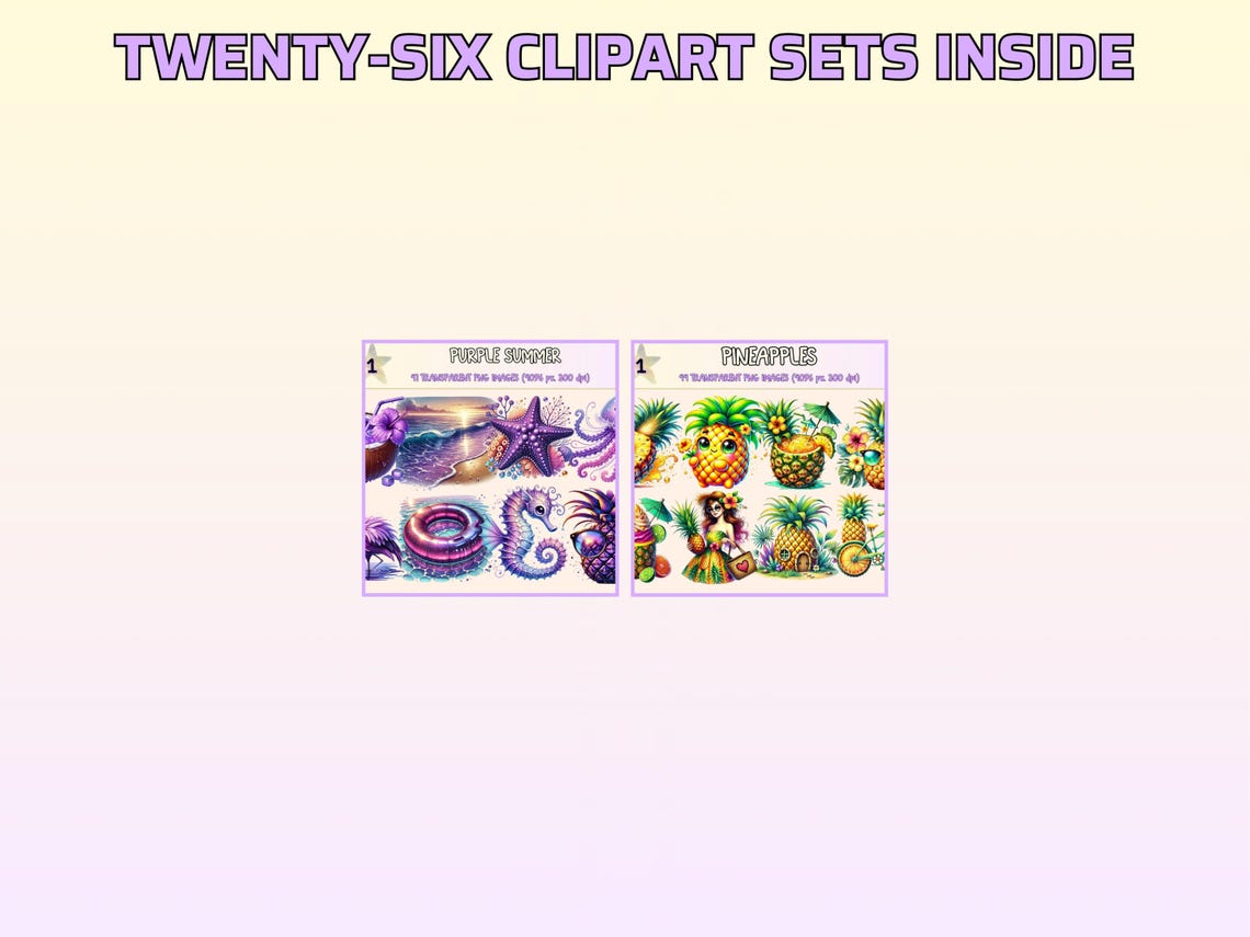 Foods & Drinks Clipart Super Bundle – Watercolor Illustrations (digital ...