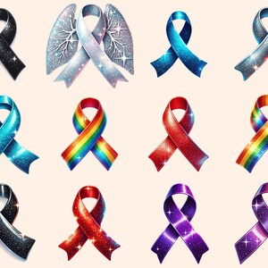 Awareness Ribbons Clipart - 27 PNG Support Symbol Illustrations ...