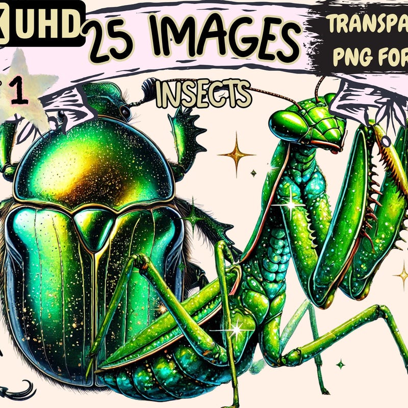 Insect Illustration - Etsy