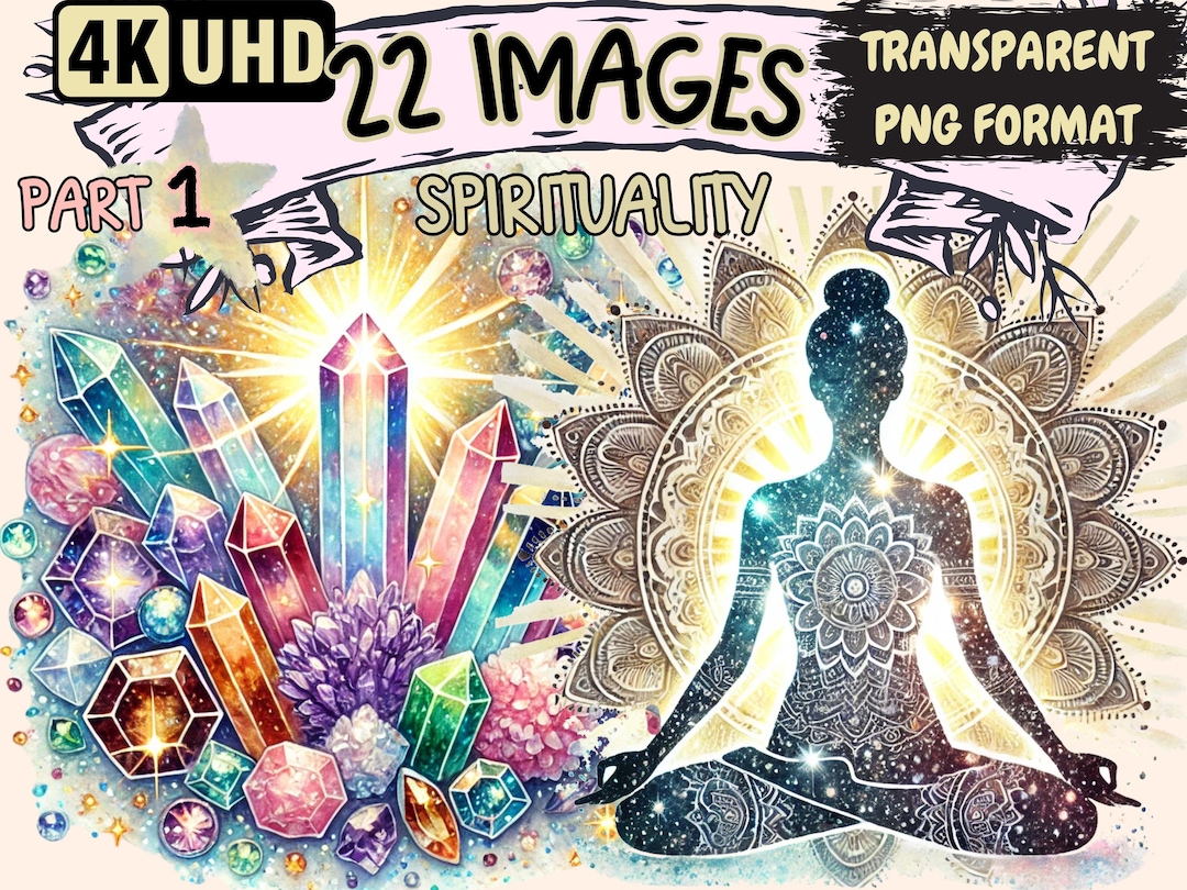 Sacred Symbol Clipart – 22 PNG Mystical Illustrations (digital Download ...