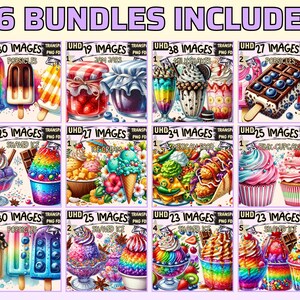 Foods & Drinks #3 SUPER BUNDLE - 26 Clipart Bundles Inside, Food ...