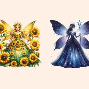 Fairy Princess Clipart - 39 PNG Magical Fairy Princess Graphics ...