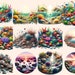 Tidepools Clipart – 24 PNG Marine Graphics, Sea Printables (digital ...
