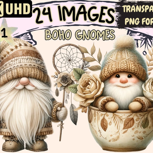 Boho Clipart - Etsy
