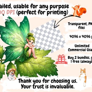 Woodland Fairies Clipart 21 PNG Forest Fairy Graphics, Fairytale Nature ...