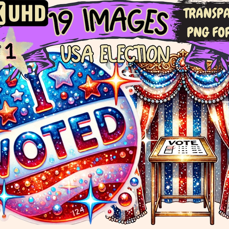 Election Day Clipart - Etsy