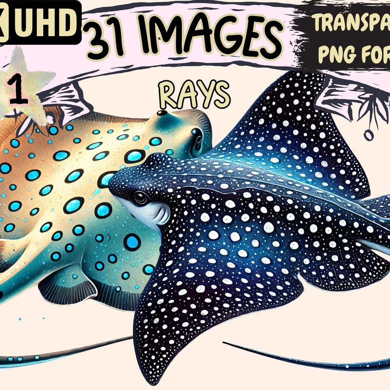 Ray Fish - Etsy