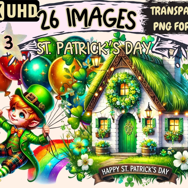 St Patricks Clip Art - Etsy