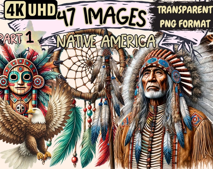 Indigenous Easter Clipart Design Bundle Png Native Digital Download for ...