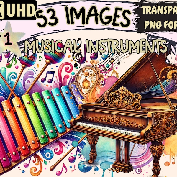 Music Instrument Art - Etsy