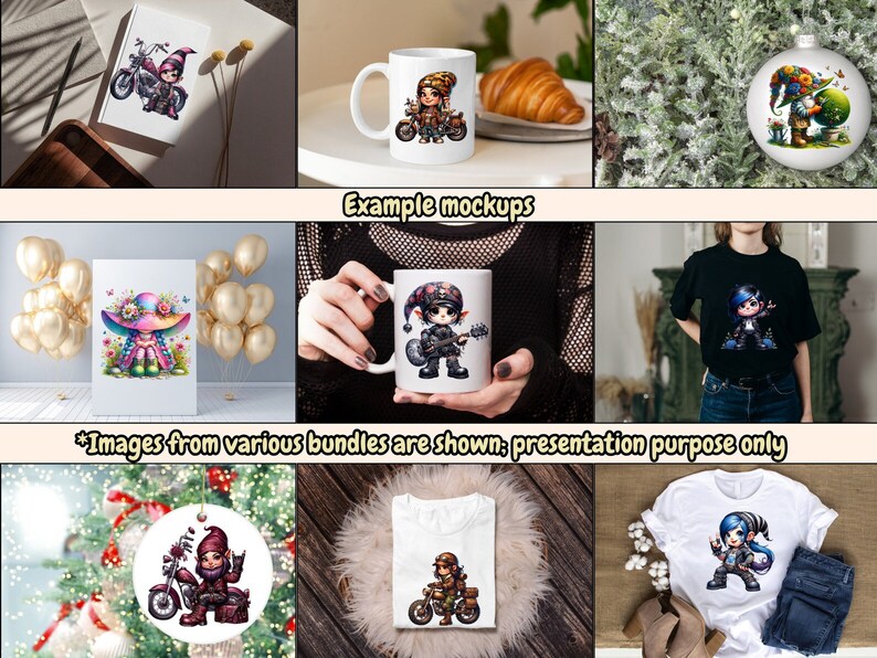 Biker Pigs Clipart Bundle – Motorcycle Piggy Graphics (digital Download ...