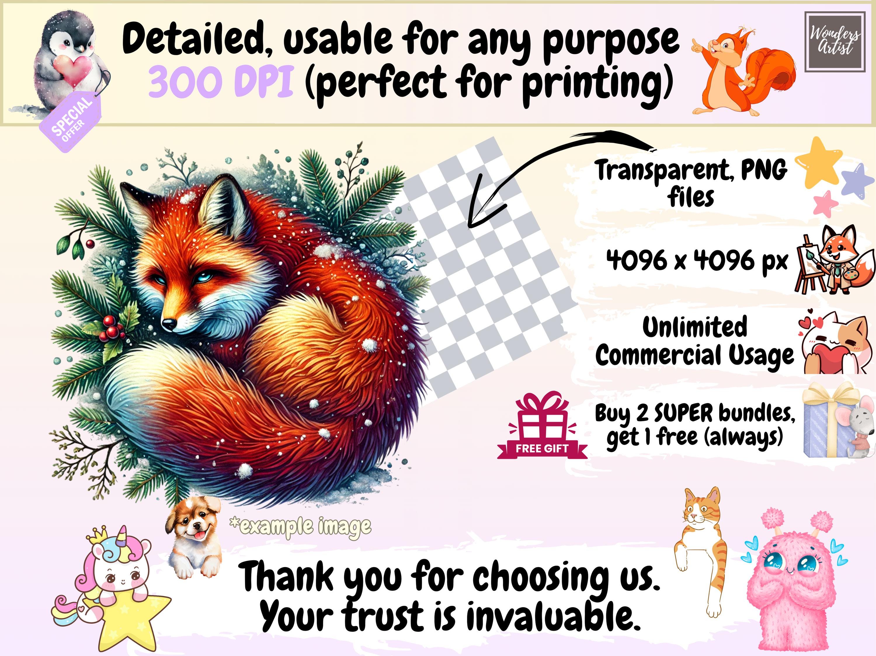 Christmas Whimsy Clipart Super Bundle – Holiday Graphics (digital ...