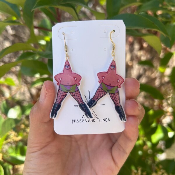 Patrick Star Fishnet - Etsy