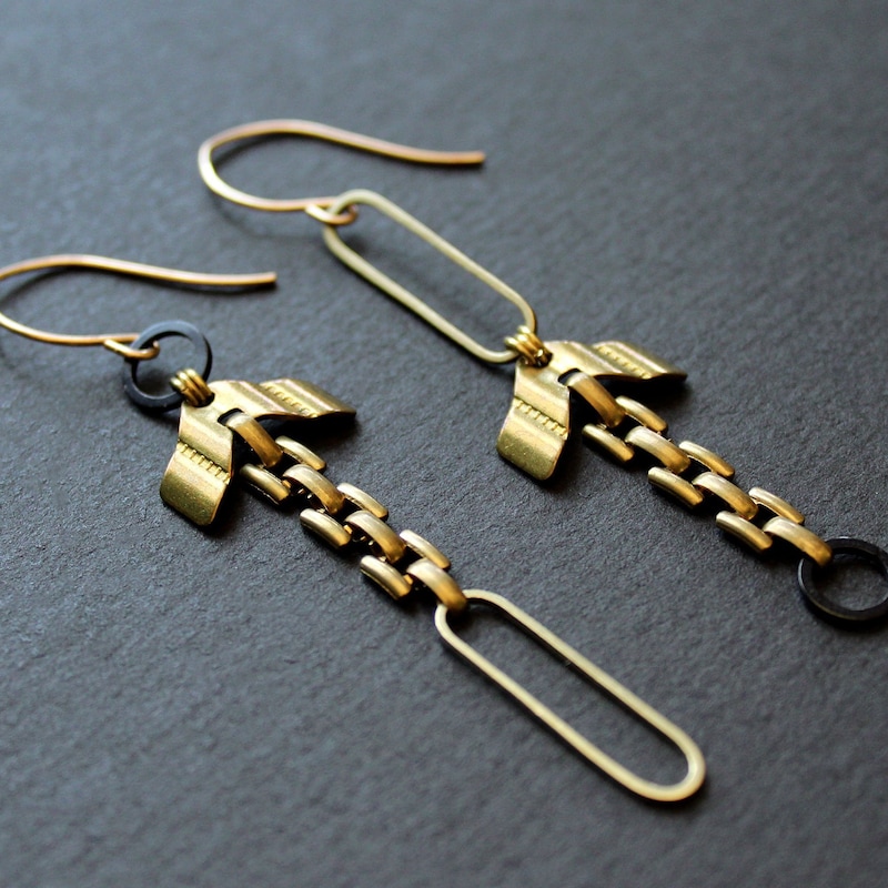 Abstract Earrings - Etsy