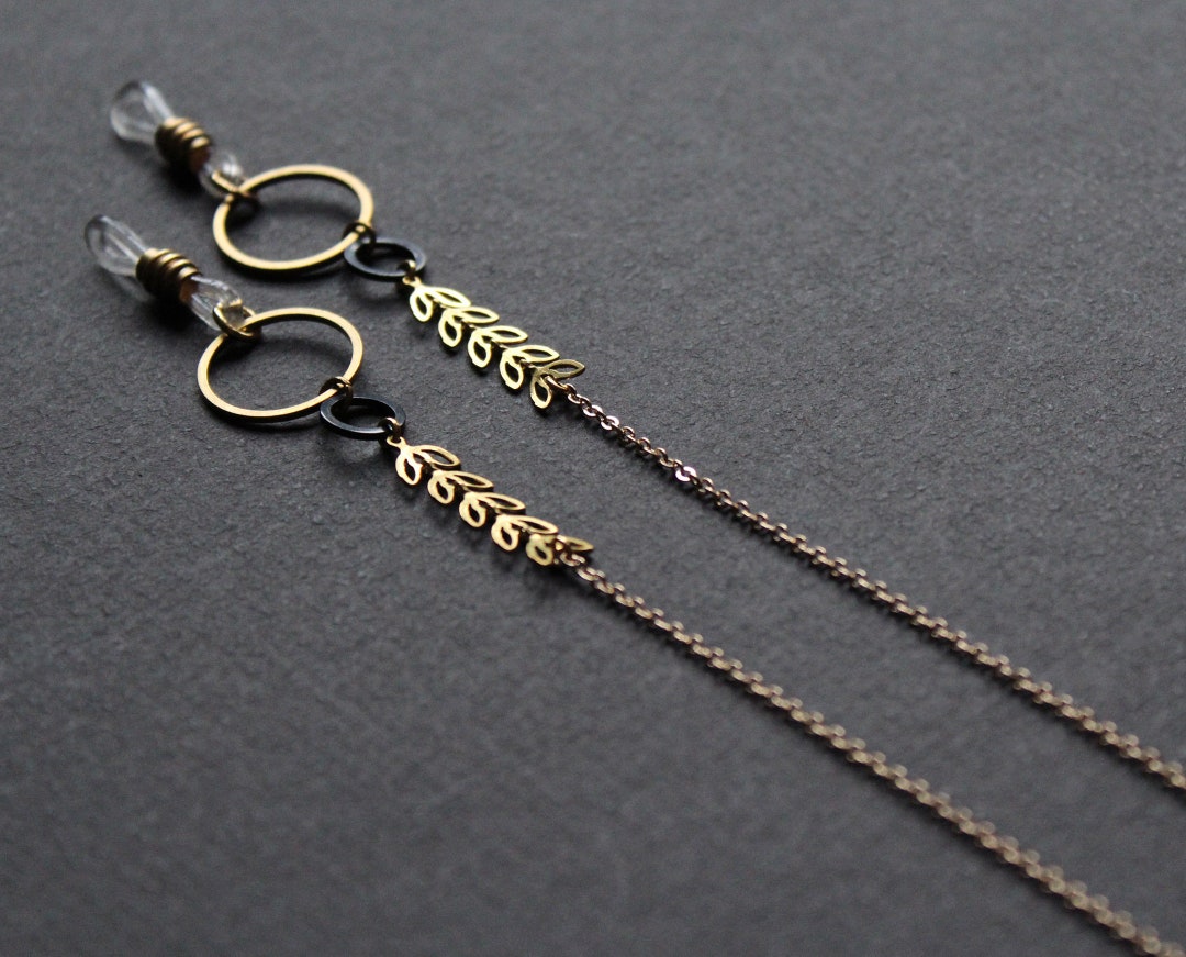Cool Glasses Chain Gold Eyeglass Chain Cute Sunglasses Strap - Etsy
