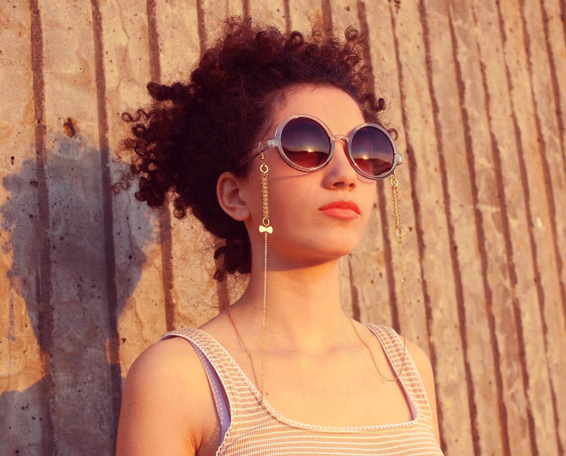 Glasses Chain Gold Eyeglass Chain For Women Sunglass Strap Etsy