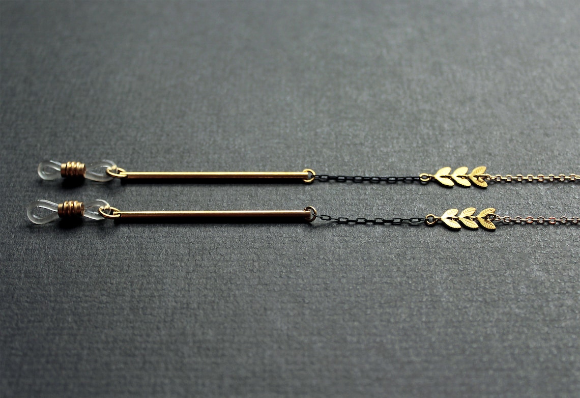 Gold Glasses Chain Eyeglass Chain Sunglass Strap Sunglasses - Etsy