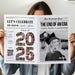 Senior Graduation Newspaper Announcement Template, Editable Graduate ...