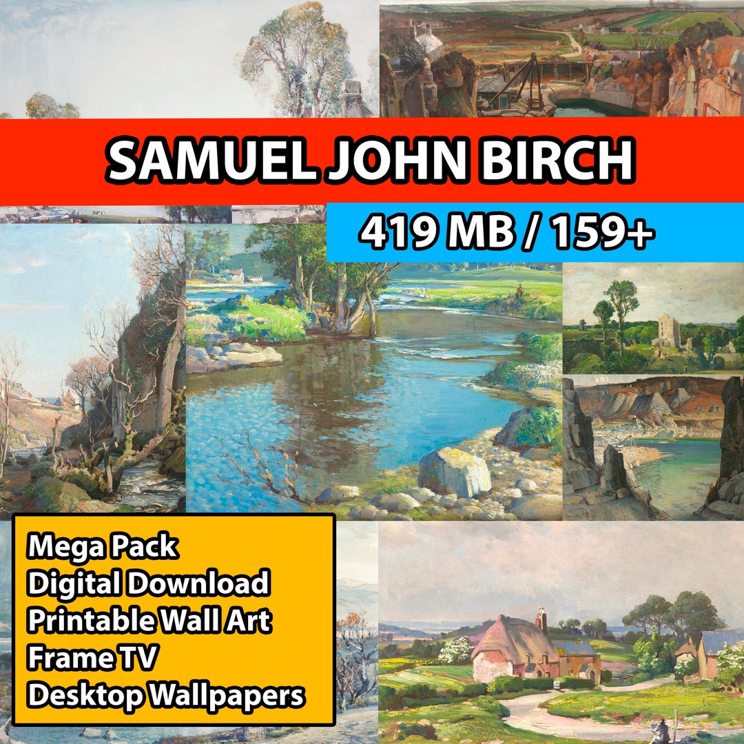 159 Samuel John Birch Famous Painting Collection High-resolution ...