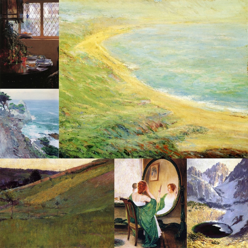 289 Guy Orlando Rose Famous Painting Collection High-resolution Digital Art Resources Instant ...