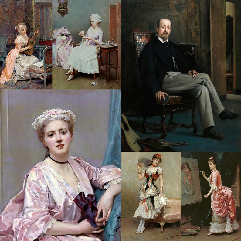70 Raimundo De Madrazo Y Garreta Famous Painting Collection High ...