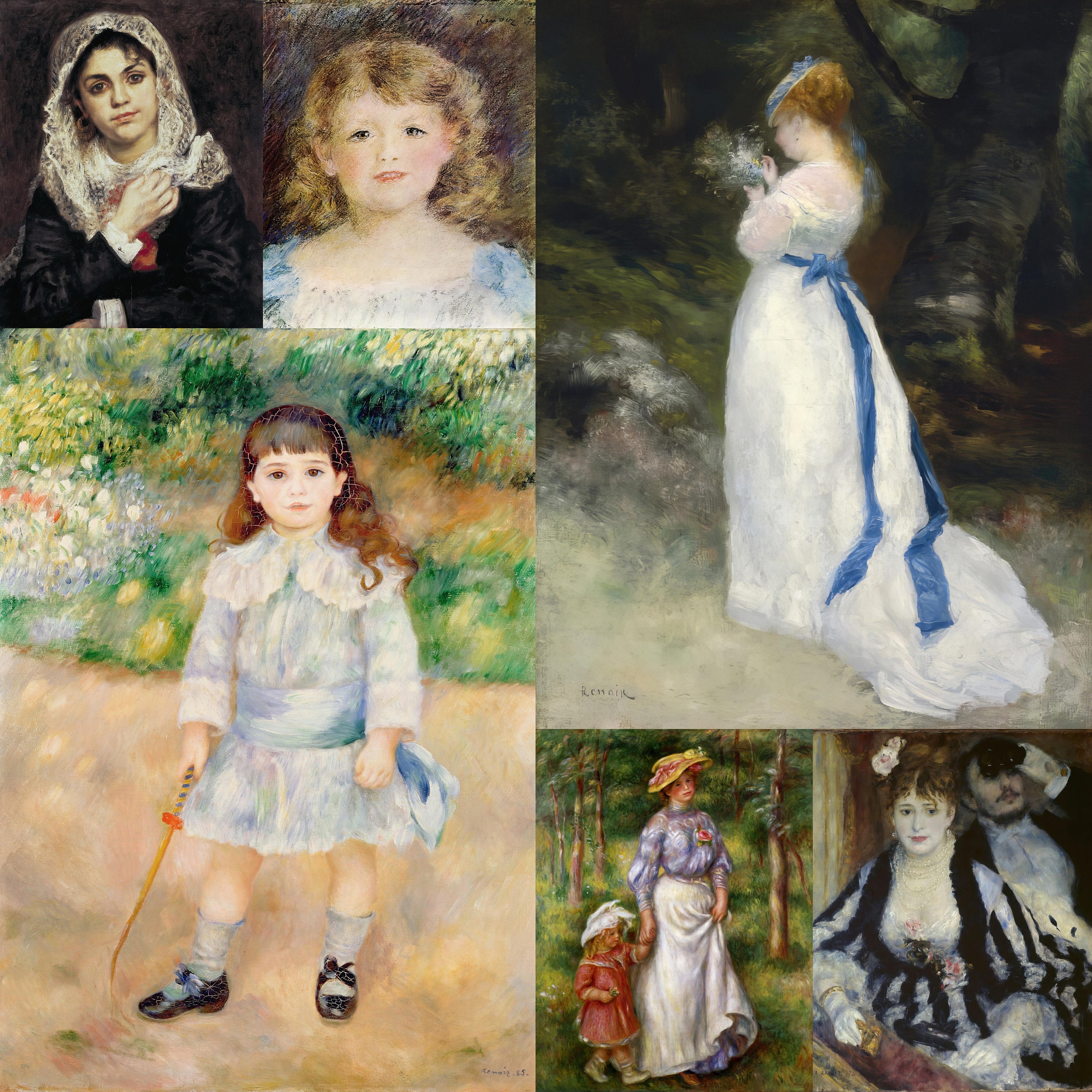 1678 Pierre Auguste Renoir Famous Painting Collection High-resolution ...