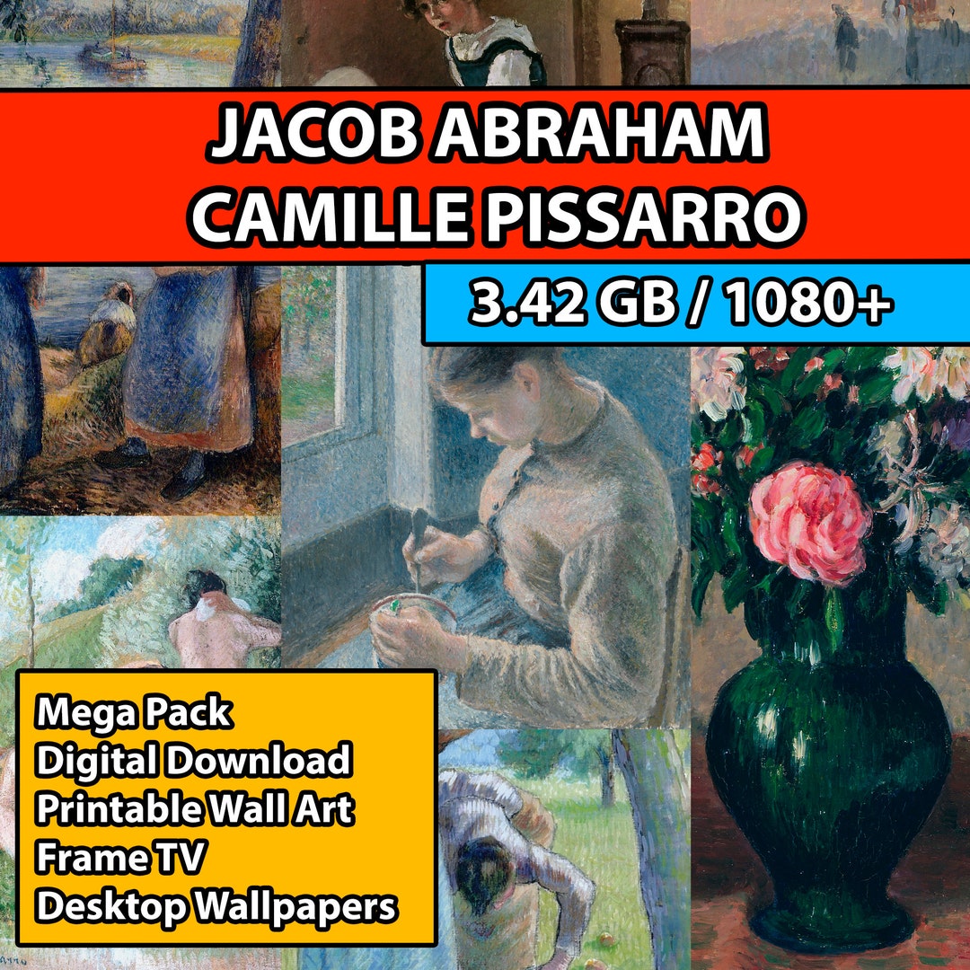1080+ Jacob Abraham Camille Pissarro | Famous Painting Collection ...