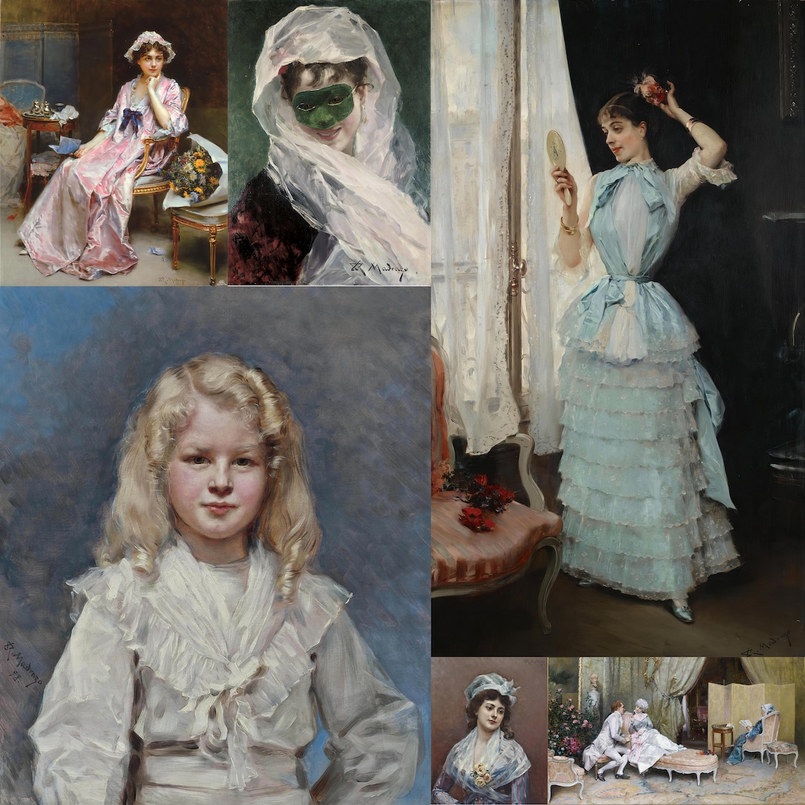 70 Raimundo De Madrazo Y Garreta Famous Painting Collection High ...
