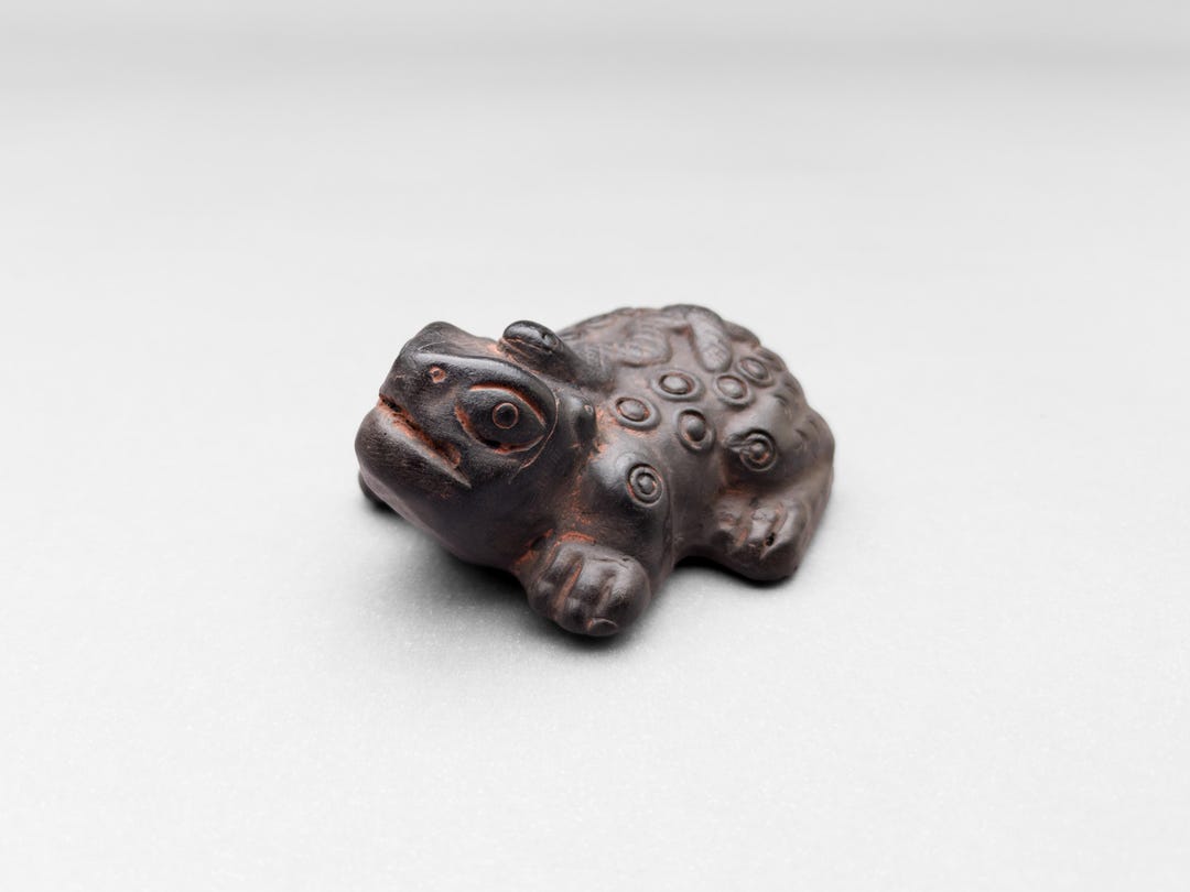 Toad Handmade Idol Shaman Abundance Wealth Protection Talisman, Inca ...