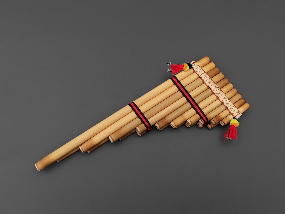 19 Pipe Pan Flute Authentic Handcrafted Bolivian Zampoña Malta - Etsy