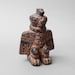 Handmade Pre-columbian Andean Shaman Condor Statue, Inca Tribal Pottery ...
