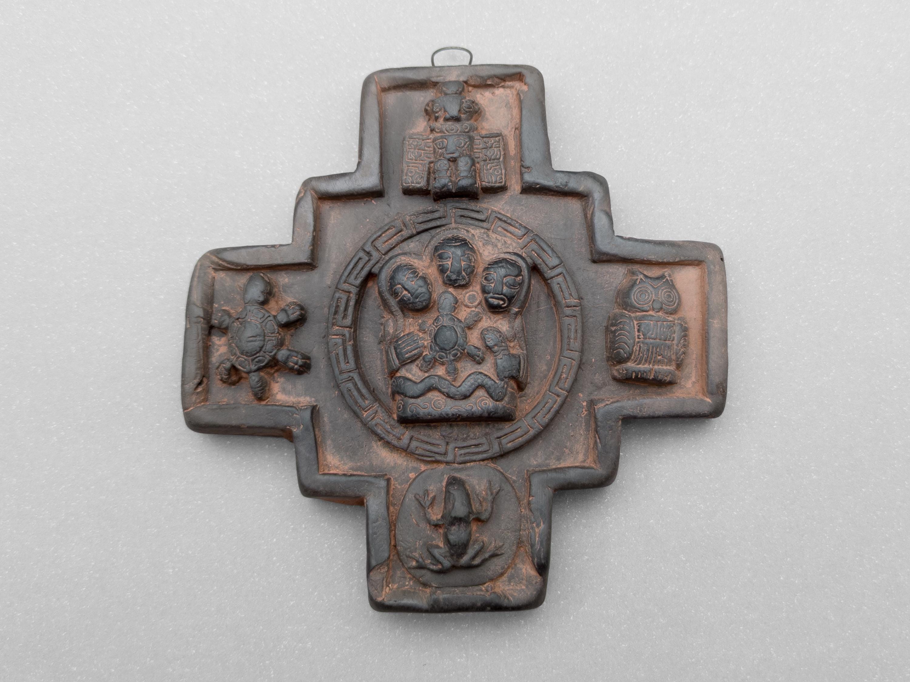 Chakana Handmade Shaman Idol Wall Art, Inca Andean Cross, Peru Bolivia ...