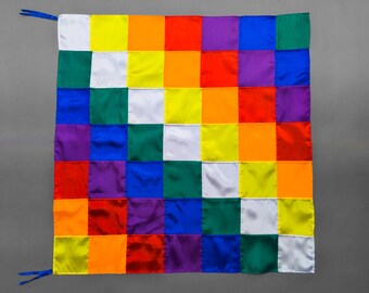 Medium Wiphala Flag, Inca Indigenous Peoples of the Andes, Protest Flag ...