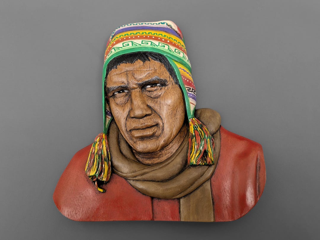 Shaman King Mahoganny Handcarving Inca Andes Traditional Bolivia Peru ...